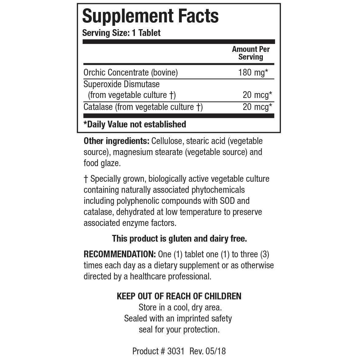 Cytozyme Orchic™ (raw testicles) – SuperHuman Transformation